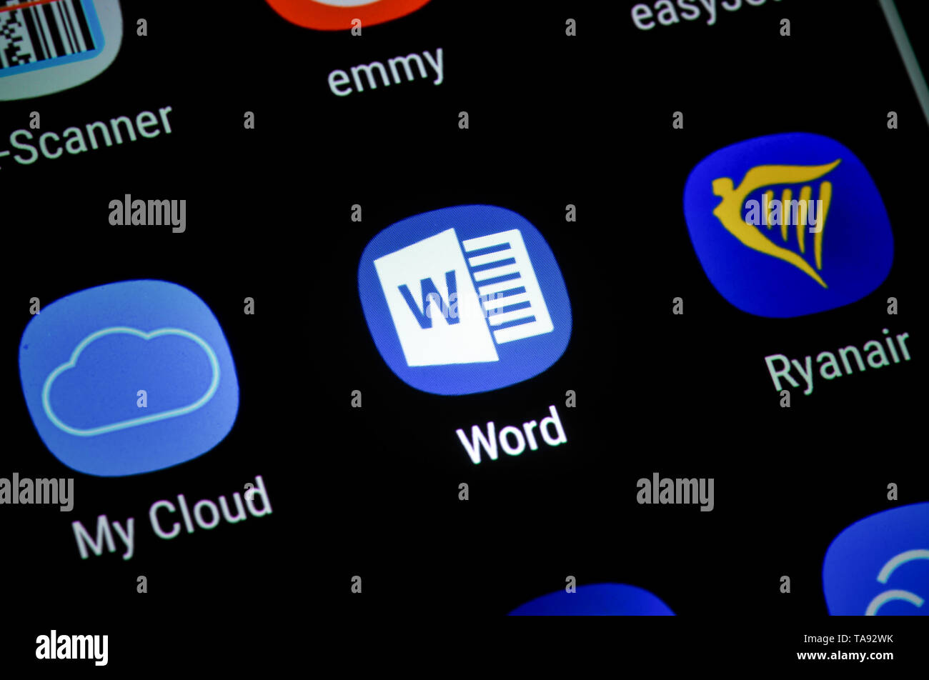 Microsoft word hi-res stock photography and images - Alamy