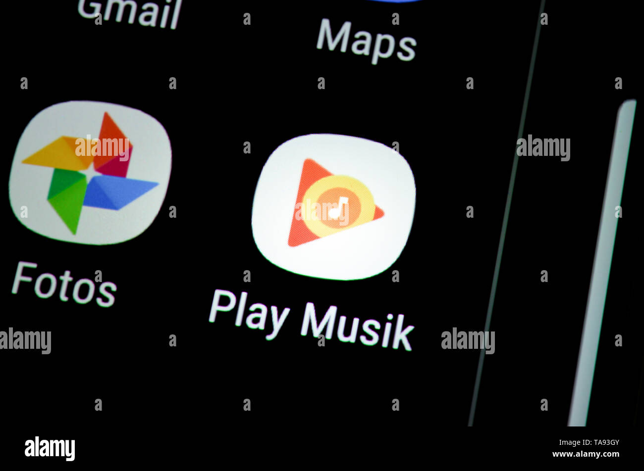 Google play musik hi-res stock photography and images - Alamy