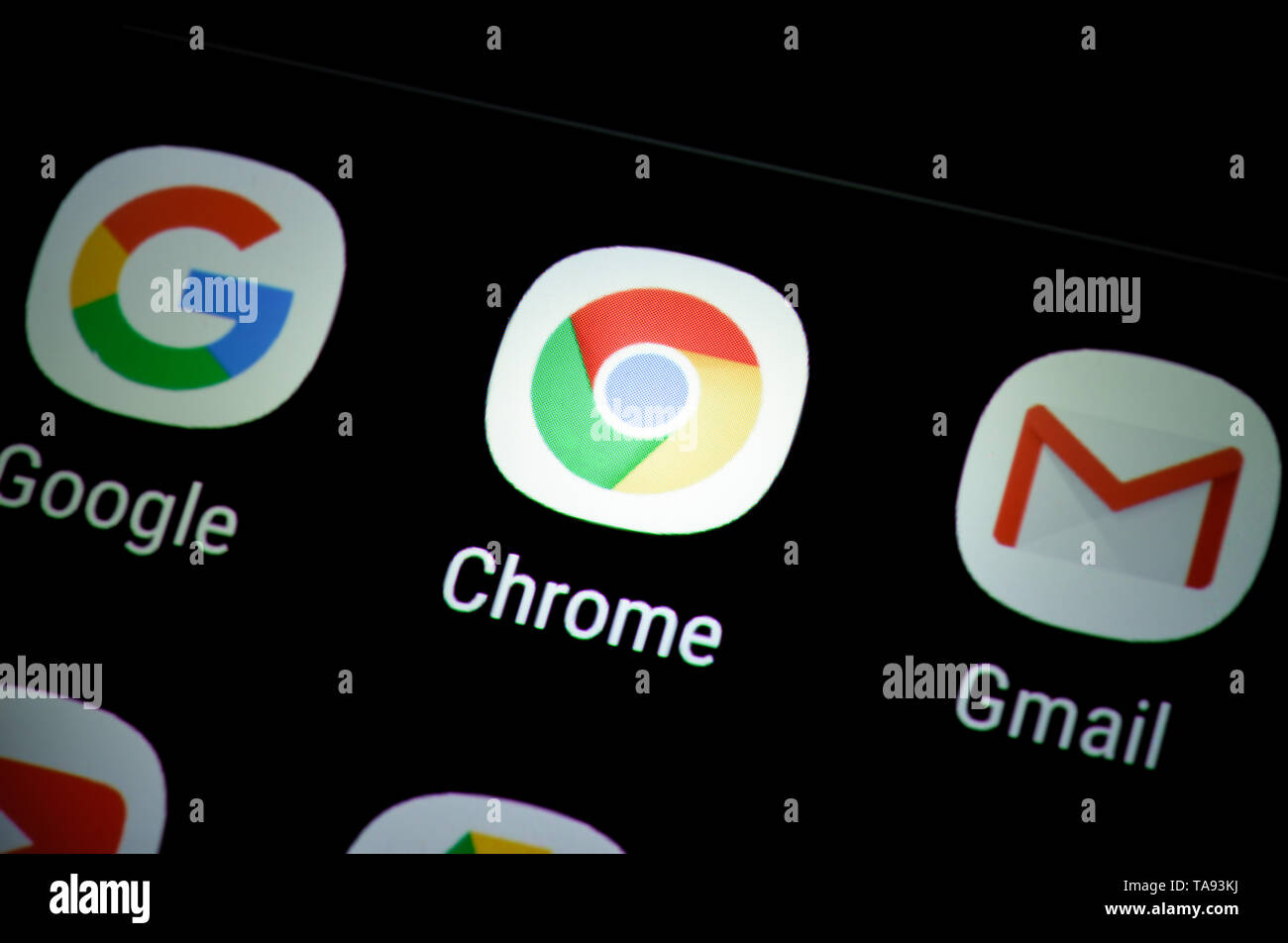 Google chrome telefon hi-res stock photography and images - Alamy