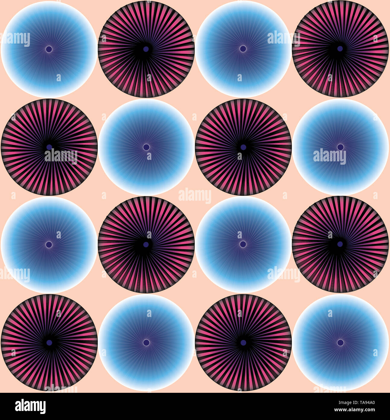 Colorful bright colors parasol with background color Stock Photo - Alamy