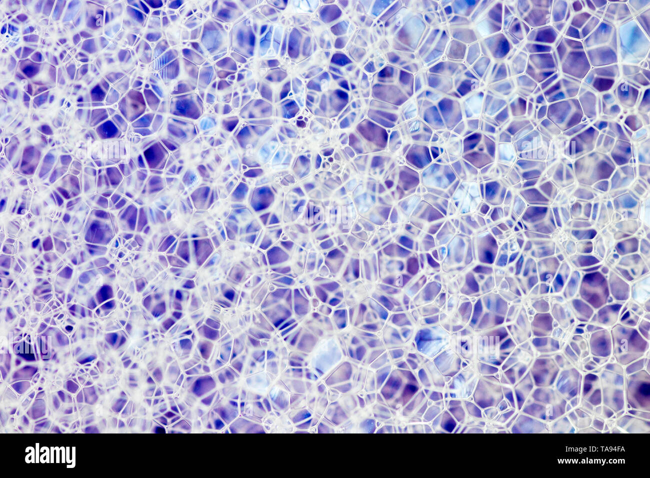 Bubbles and foam from soap suds. Extreme close up Stock Photo - Alamy