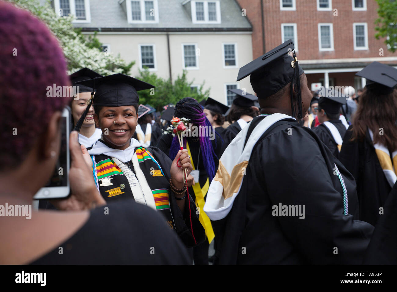 African american college students hi-res stock photography and images ...