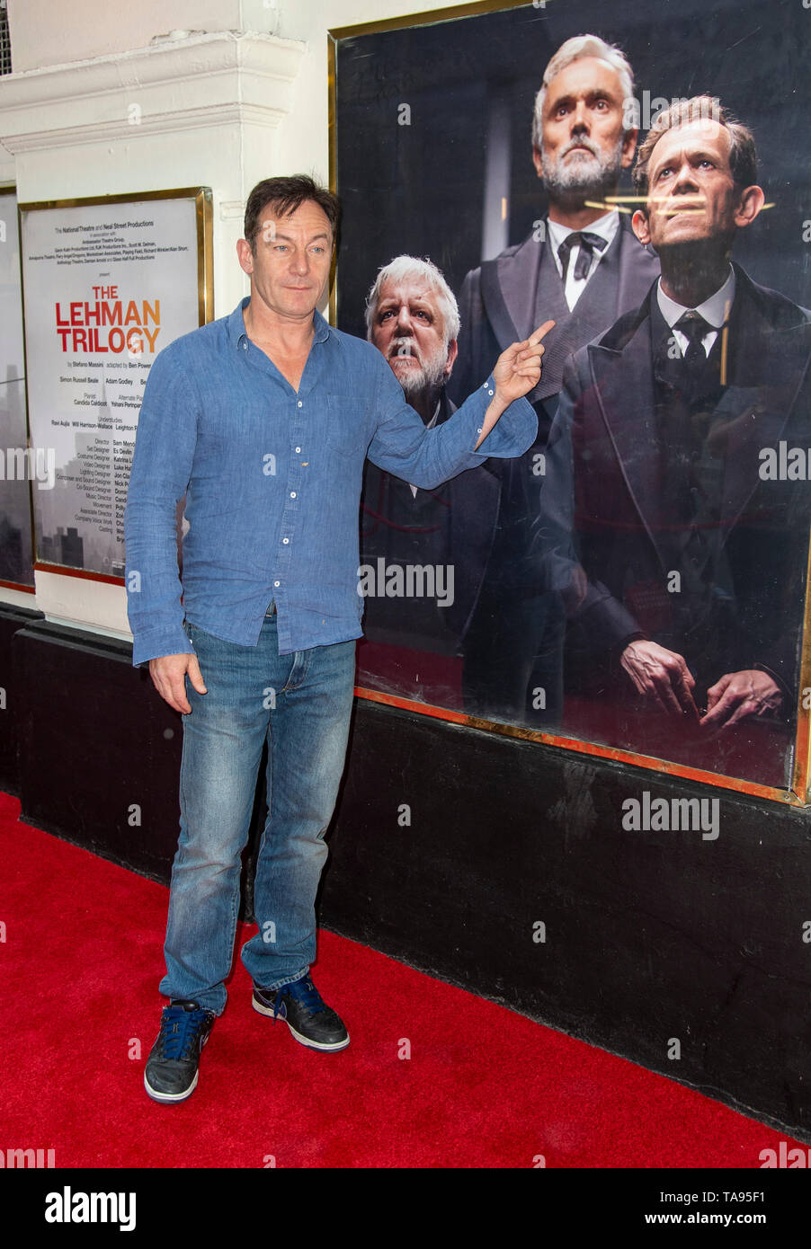 Jason Isaacs attends ’The Lehman Trilogy' play Press night, Piccadilly ...