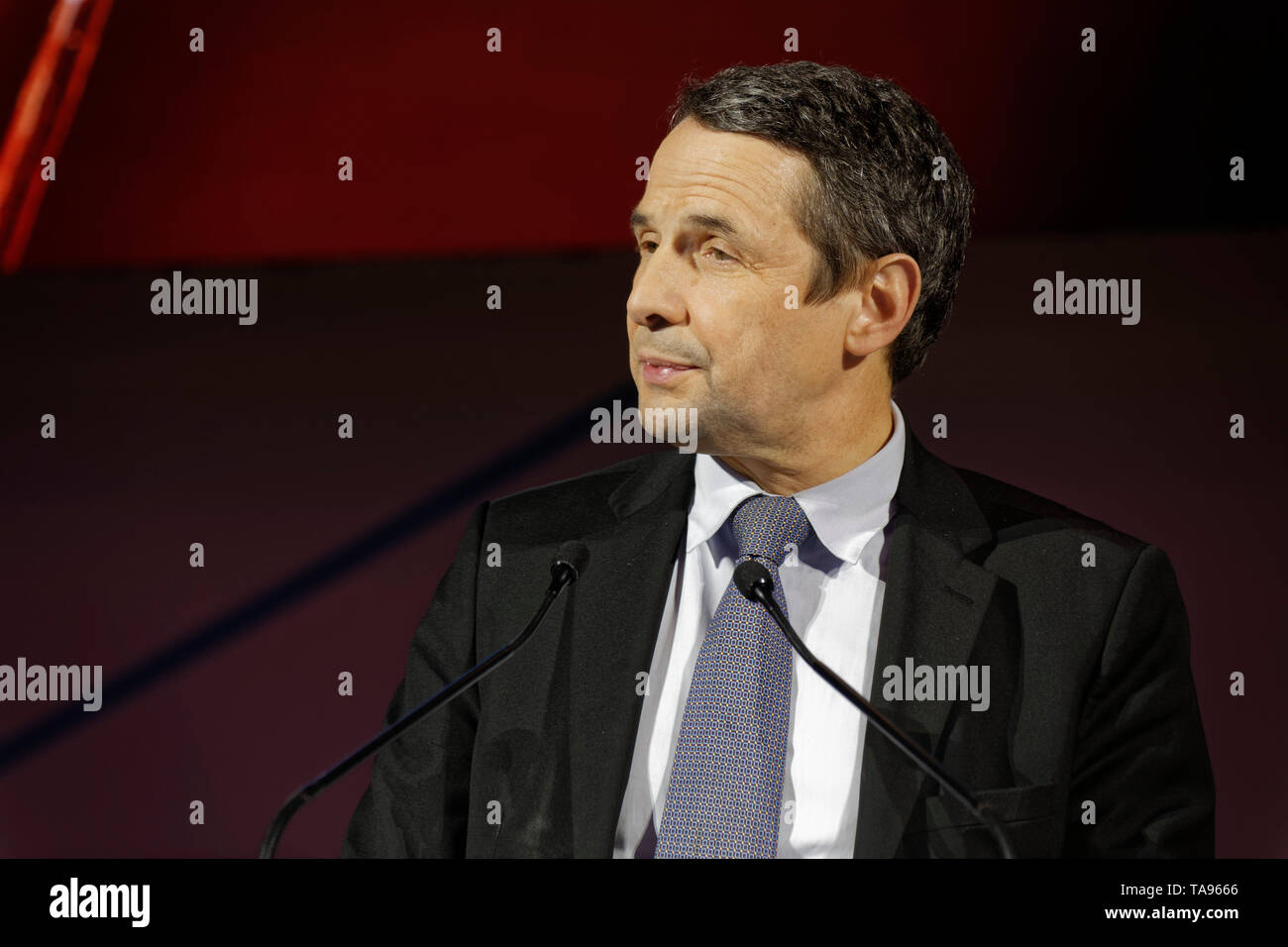 Paris, France. 8th December, 2015. Thierry Mandon attends the INRA ...