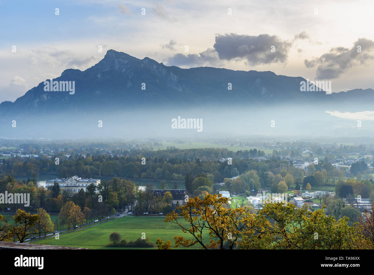 Monchsberg hill hi-res stock photography and images - Alamy
