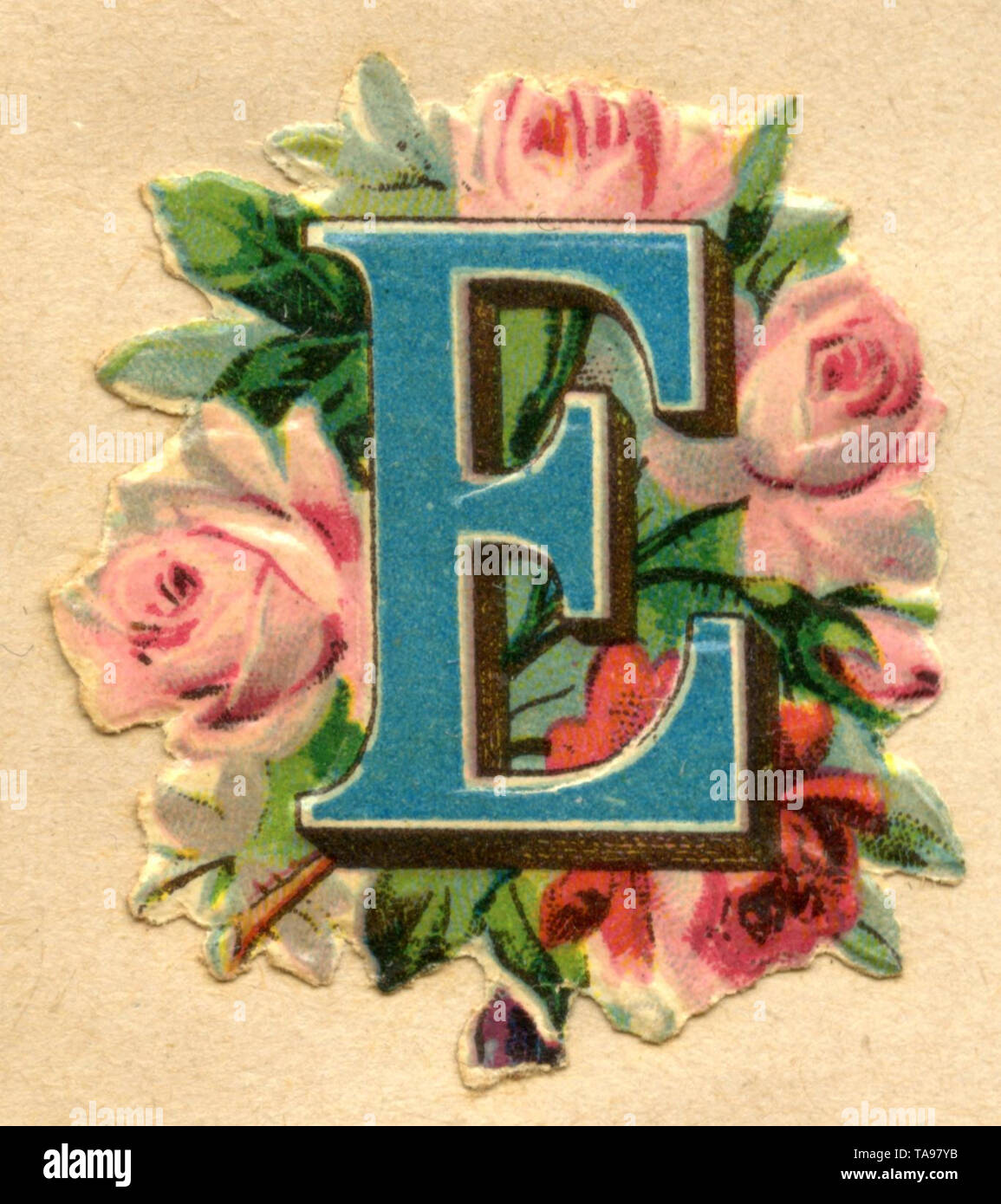 Roses old letter hi-res stock photography and images - Alamy