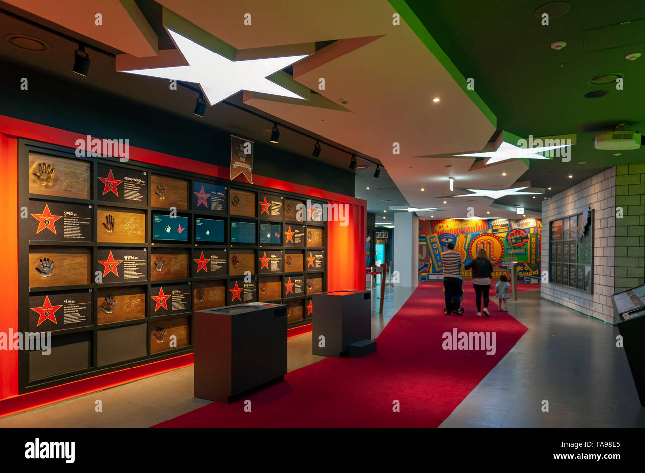 Korean cinematic history and evolution exhibiting at Busan Museum of ...