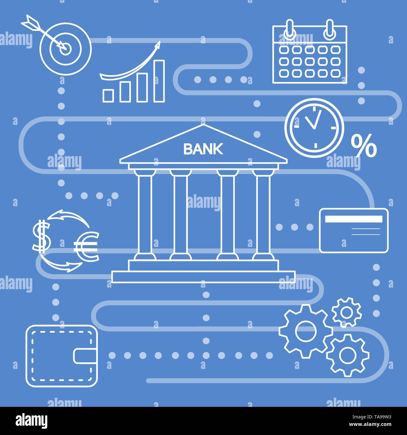 Self service branch Stock Vector Images - Alamy