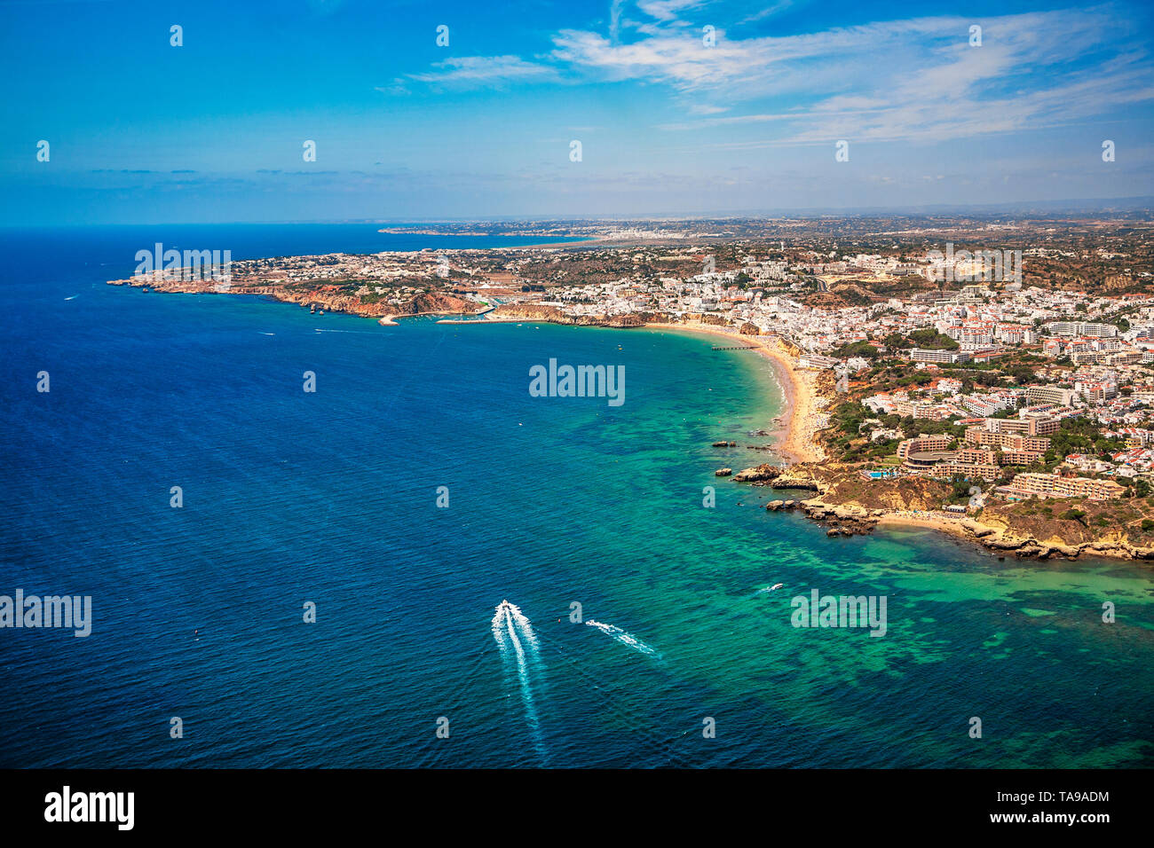 Albufeira beach portugal oura hi-res stock photography and images - Alamy
