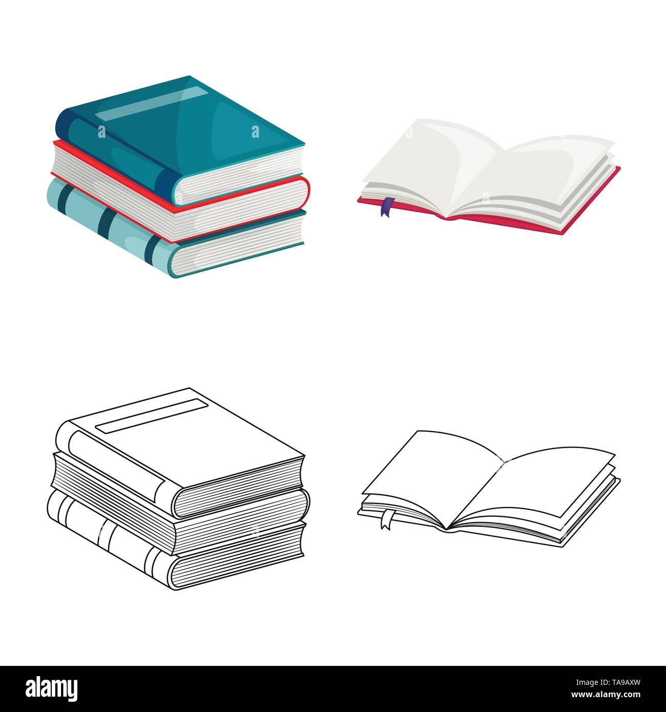 Vector design of training and cover sign. Collection of training and ...
