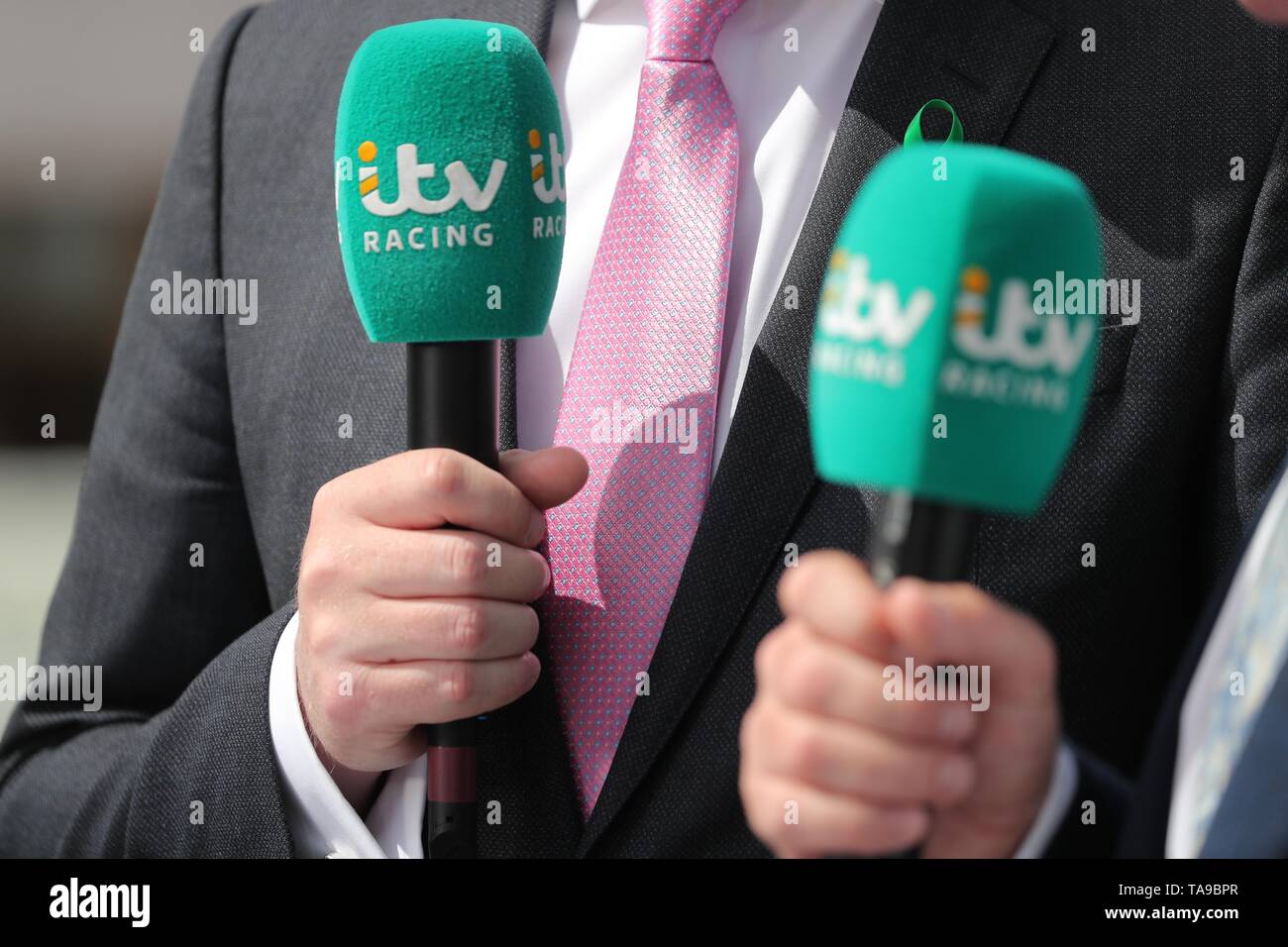 Itv racing microphone hi-res stock photography and images - Alamy