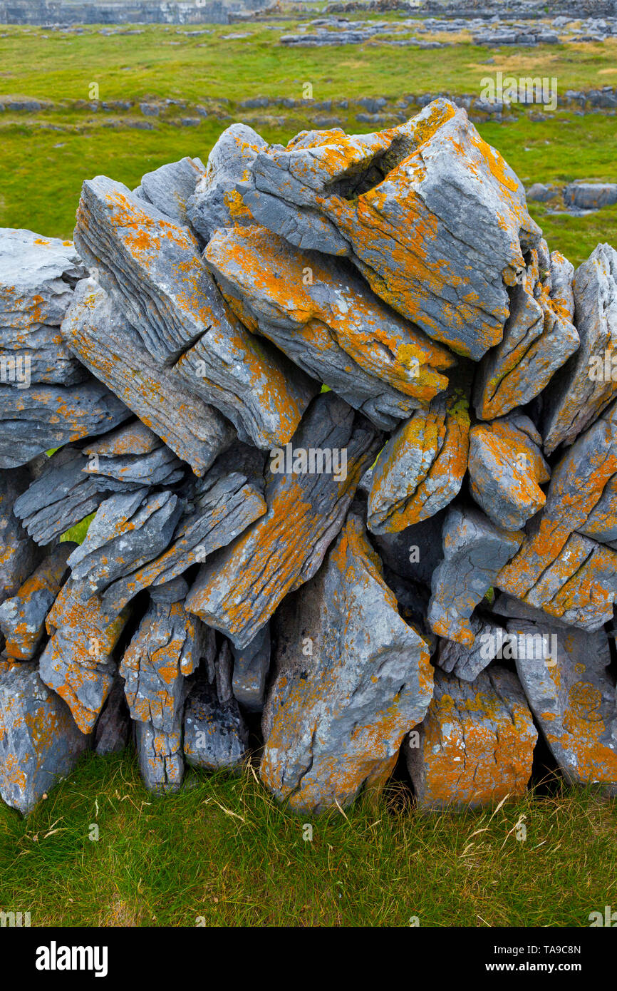 Dún Duchathair - Black Fort Cliffs. Inishmore Island, Aran Islands ...