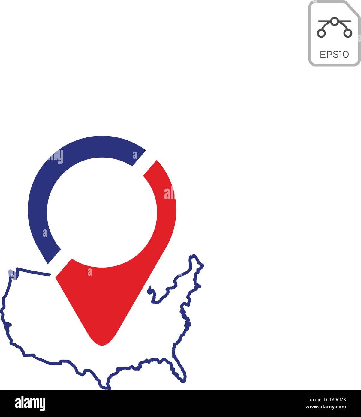 Land monument Stock Vector Images - Alamy