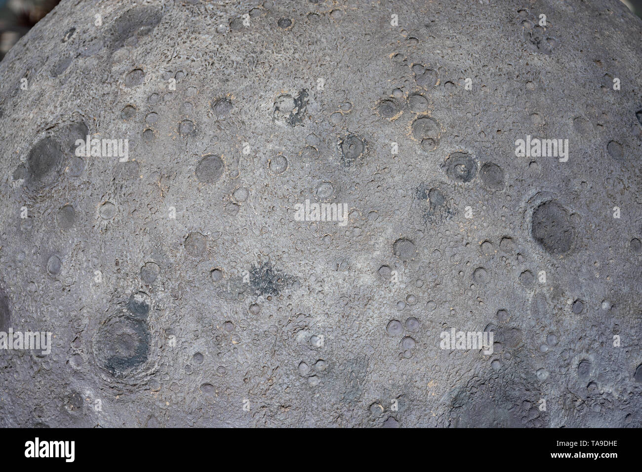 Valencia, Spain. February 6, 2019. Moon sculpture. City of Arts and ...