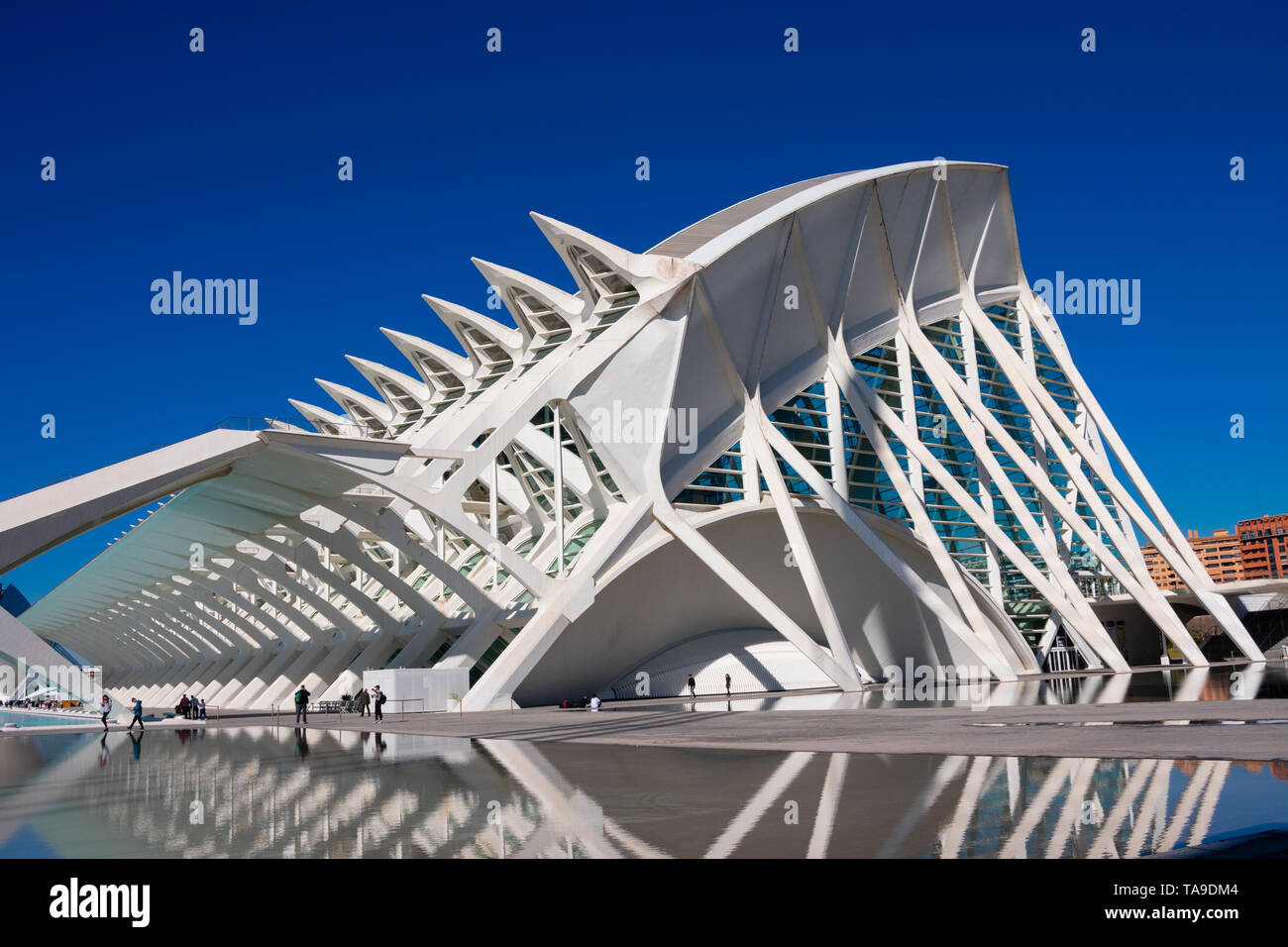 Valencia, Spain. February 6, 2019. Prince Philip Science Museum (Museo ...