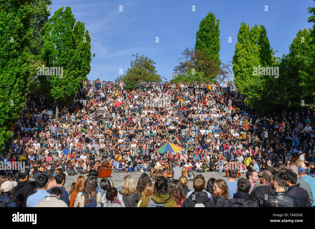 Menschenmasse deutschland hi-res stock photography and images - Alamy