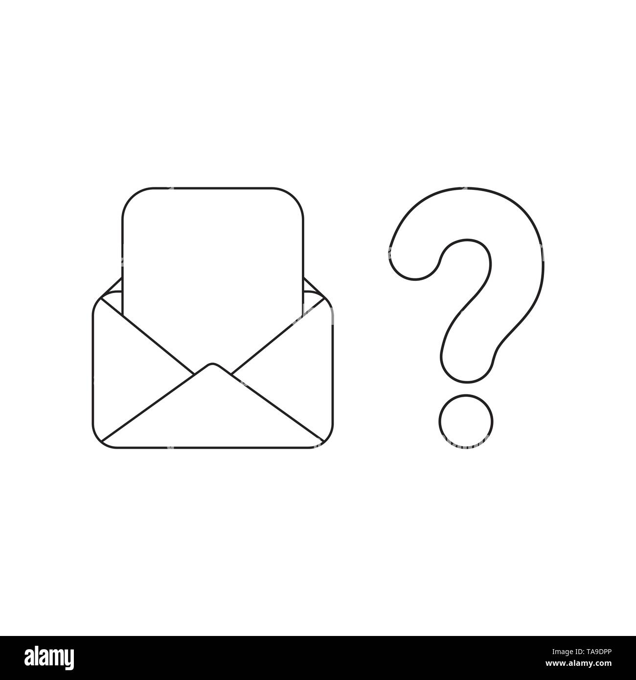 Question mark envelope hi-res stock photography and images - Alamy