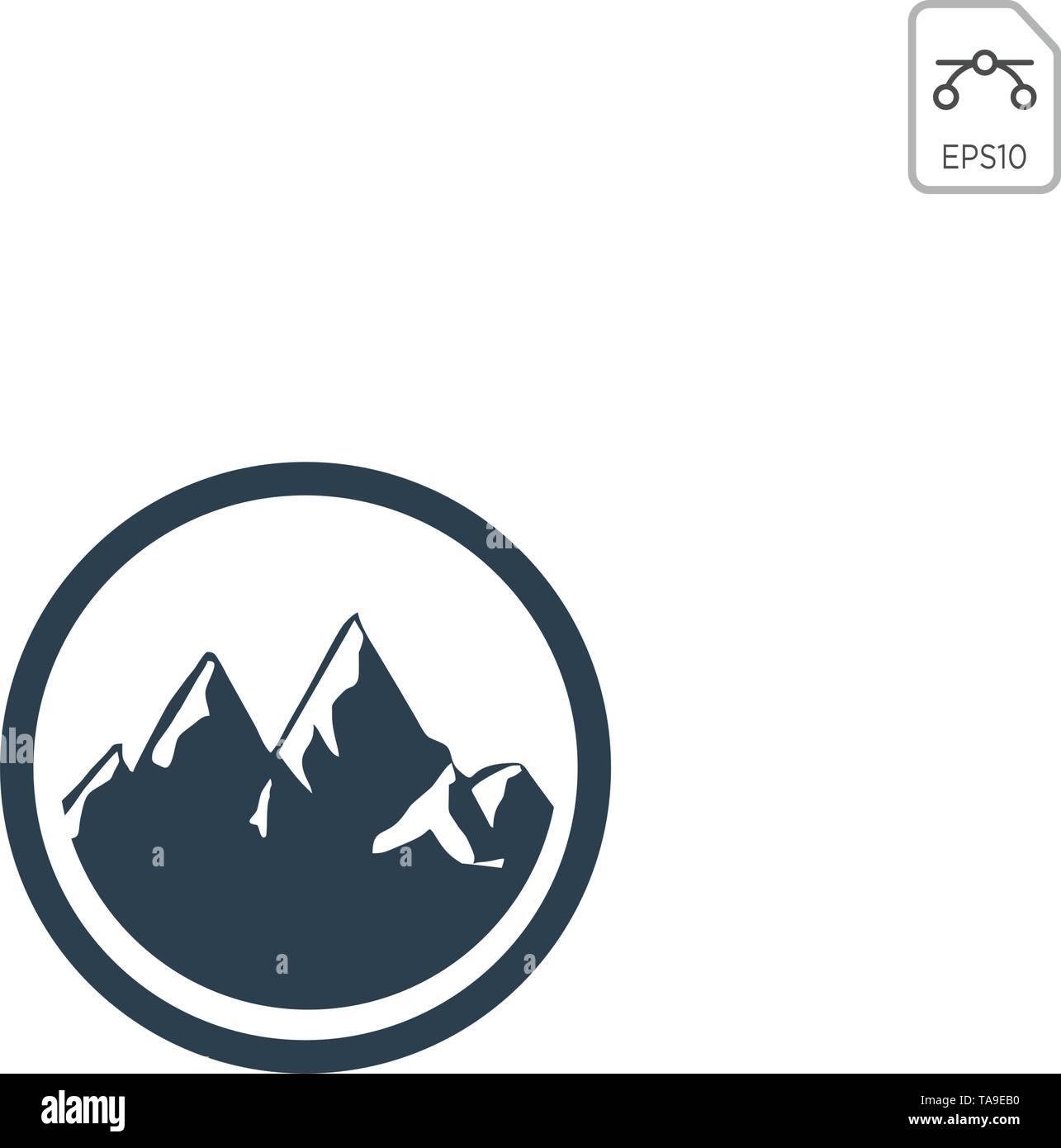 Hill Vector Logo Hills Logo Vector Art, Icons, And Graphics For Free