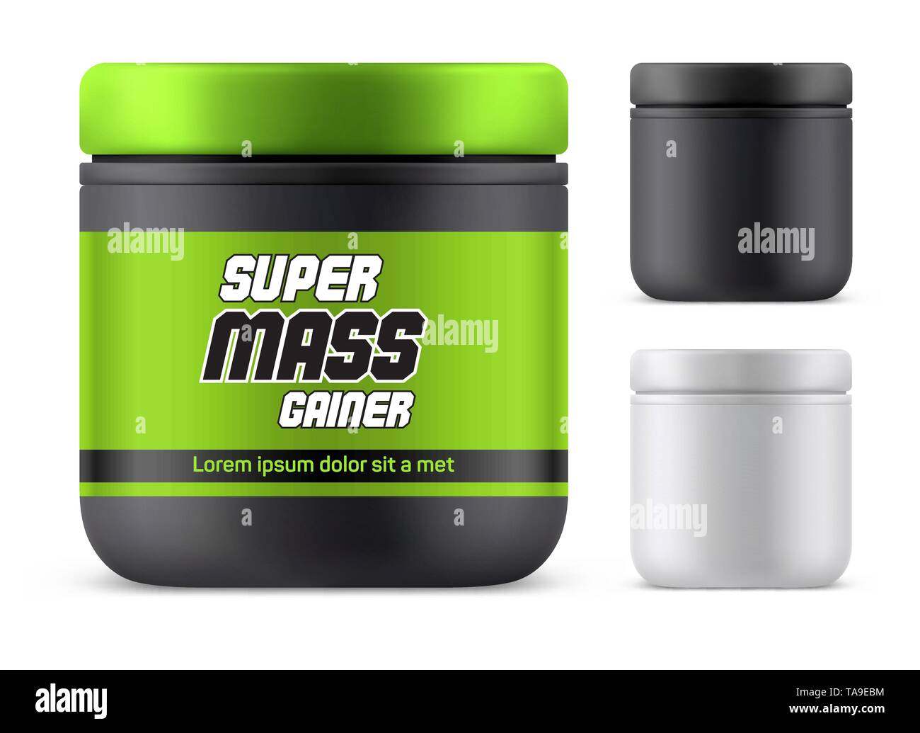 Weight gainer Stock Vector Images - Alamy