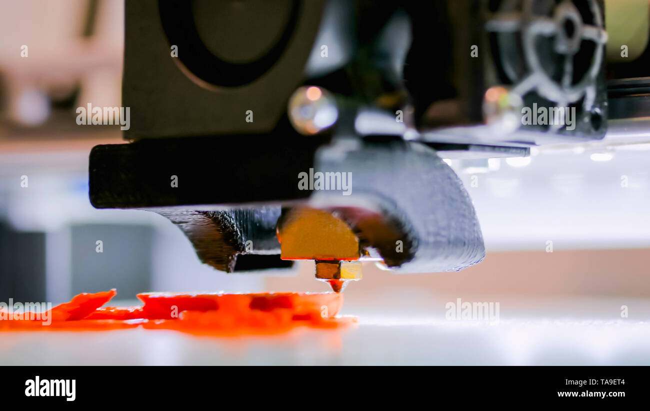 3d printing object orange hi-res stock photography and images - Alamy