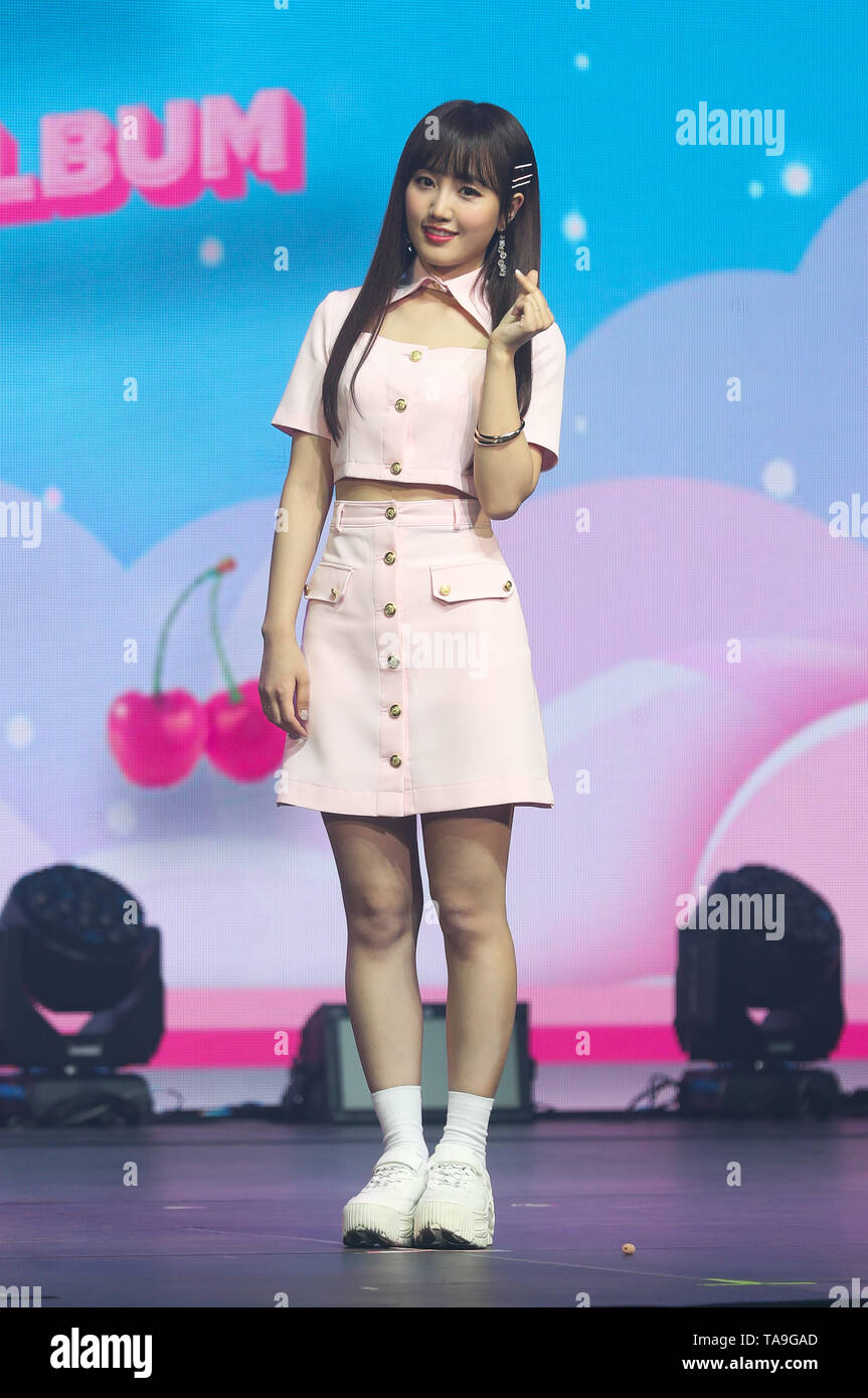 23rd May, 2019. S. Korean girl group Cherry Bullet Hae Yoon, a member ...