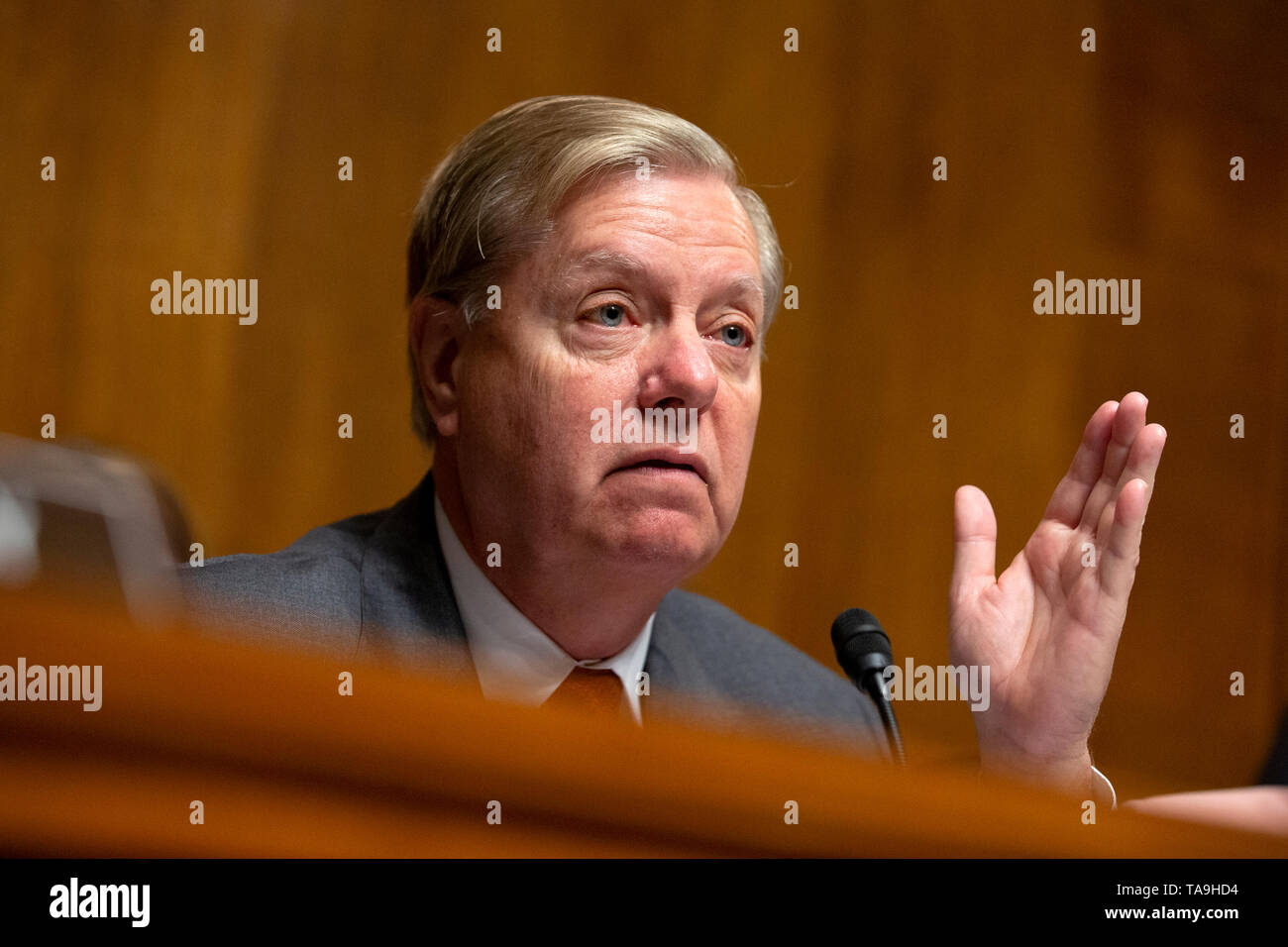 United States Senator Lindsey Graham (Republican of South Carolina) at ...