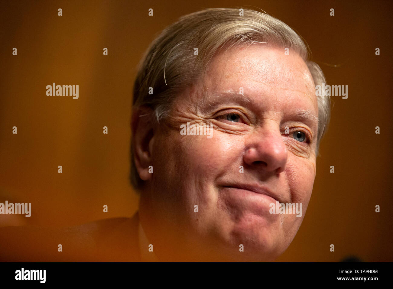 United States Senator Lindsey Graham (Republican of South Carolina) at ...