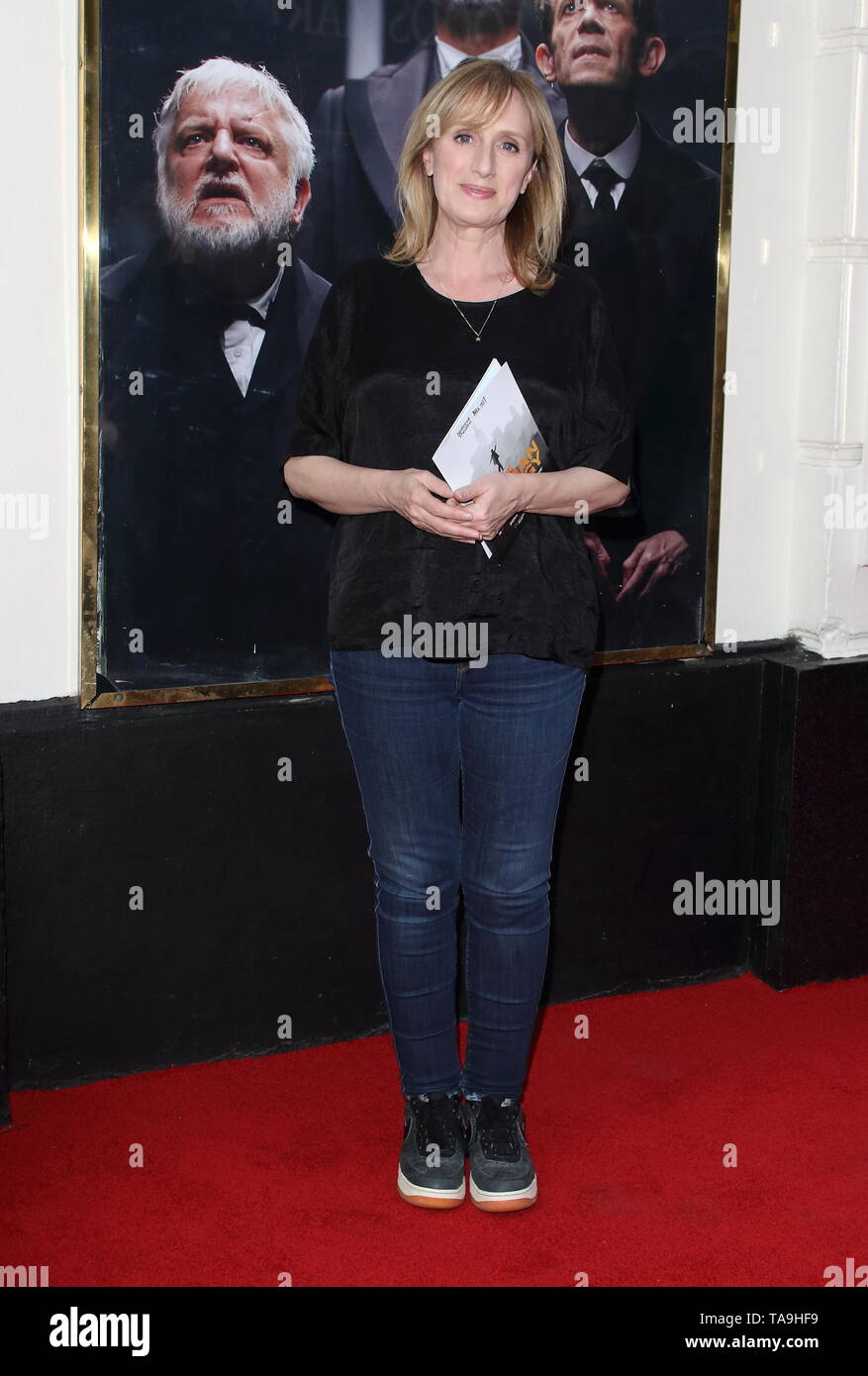 London, UK. 22nd May, 2019. Jenna Russell at The Lehman Trilogy Press ...