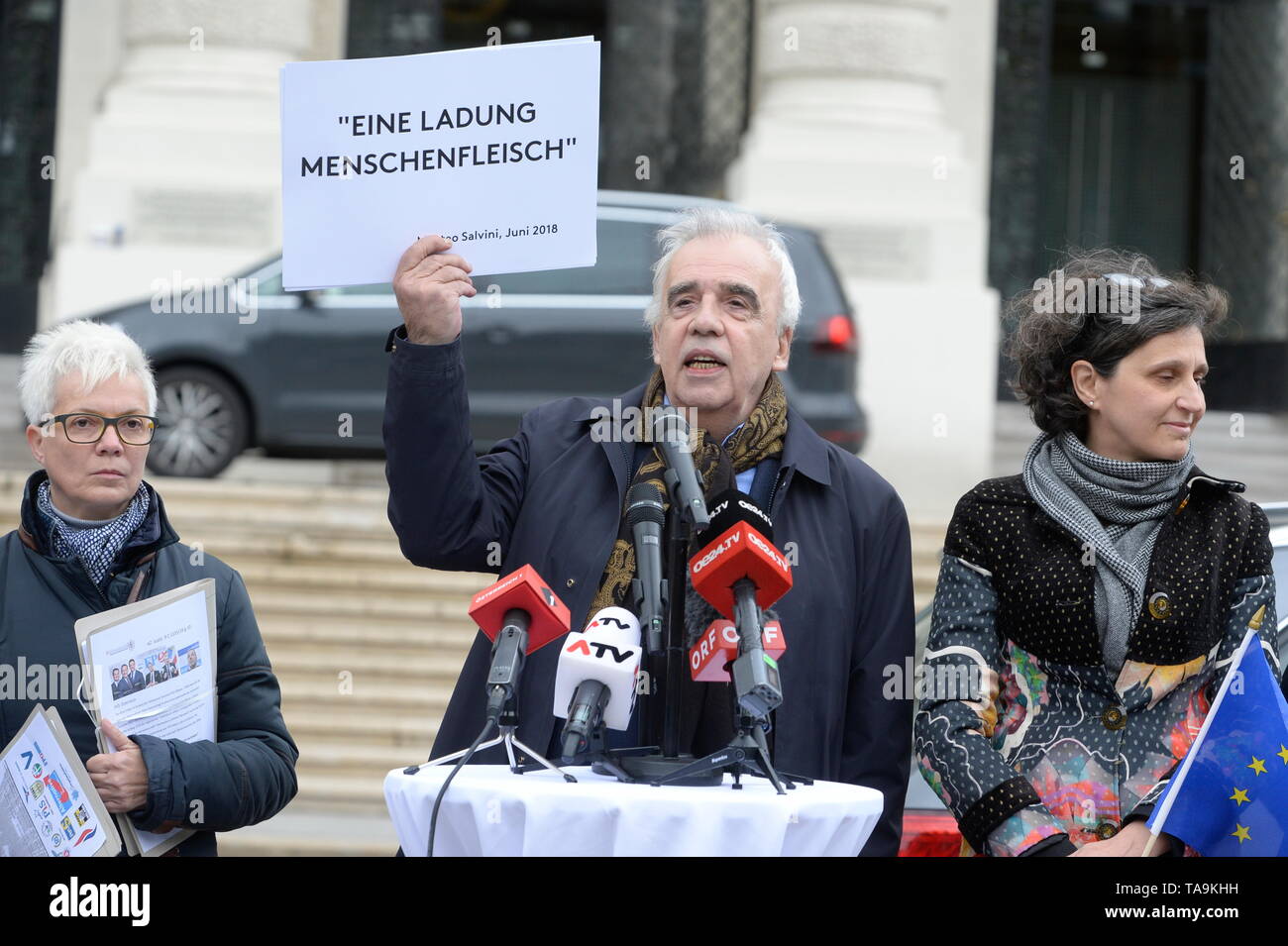 Vienna, Austria. 23rd May, 2019. Election campaign finish "1Europe ...