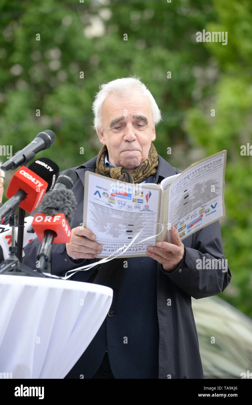 Vienna, Austria. 23rd May, 2019. Election campaign finish "1Europe ...