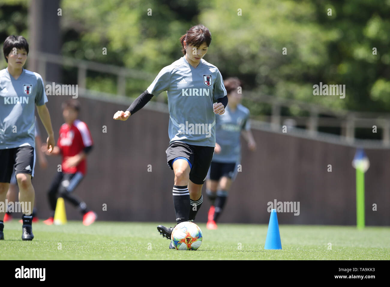 Chiba, Japan. 23rd May, 2019. Aya Sameshima (JPN) Football/Soccer : Japan Women's National team ...