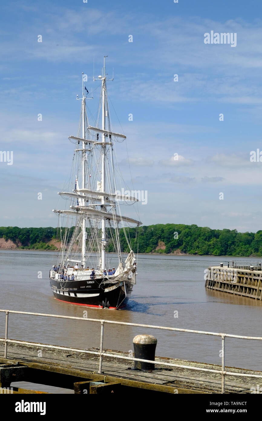 Sharpness, Gloucestershire, UK, 23rd May 2019. The Sea Cadet training ...