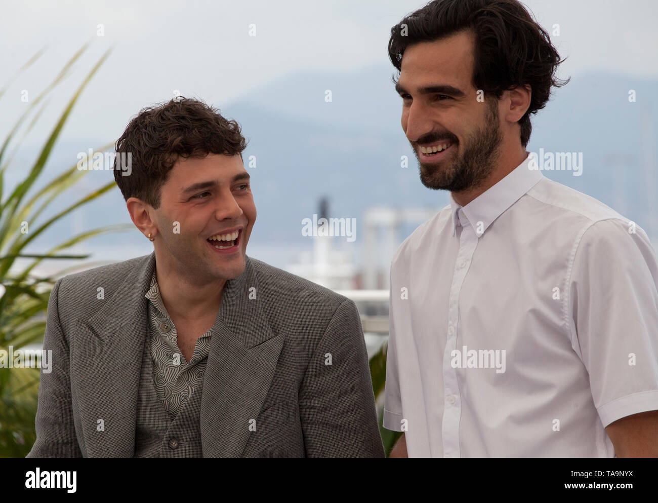 Cannes, France. 23rd May 2019. Director Xavier Dolan and actor Gabriel ...