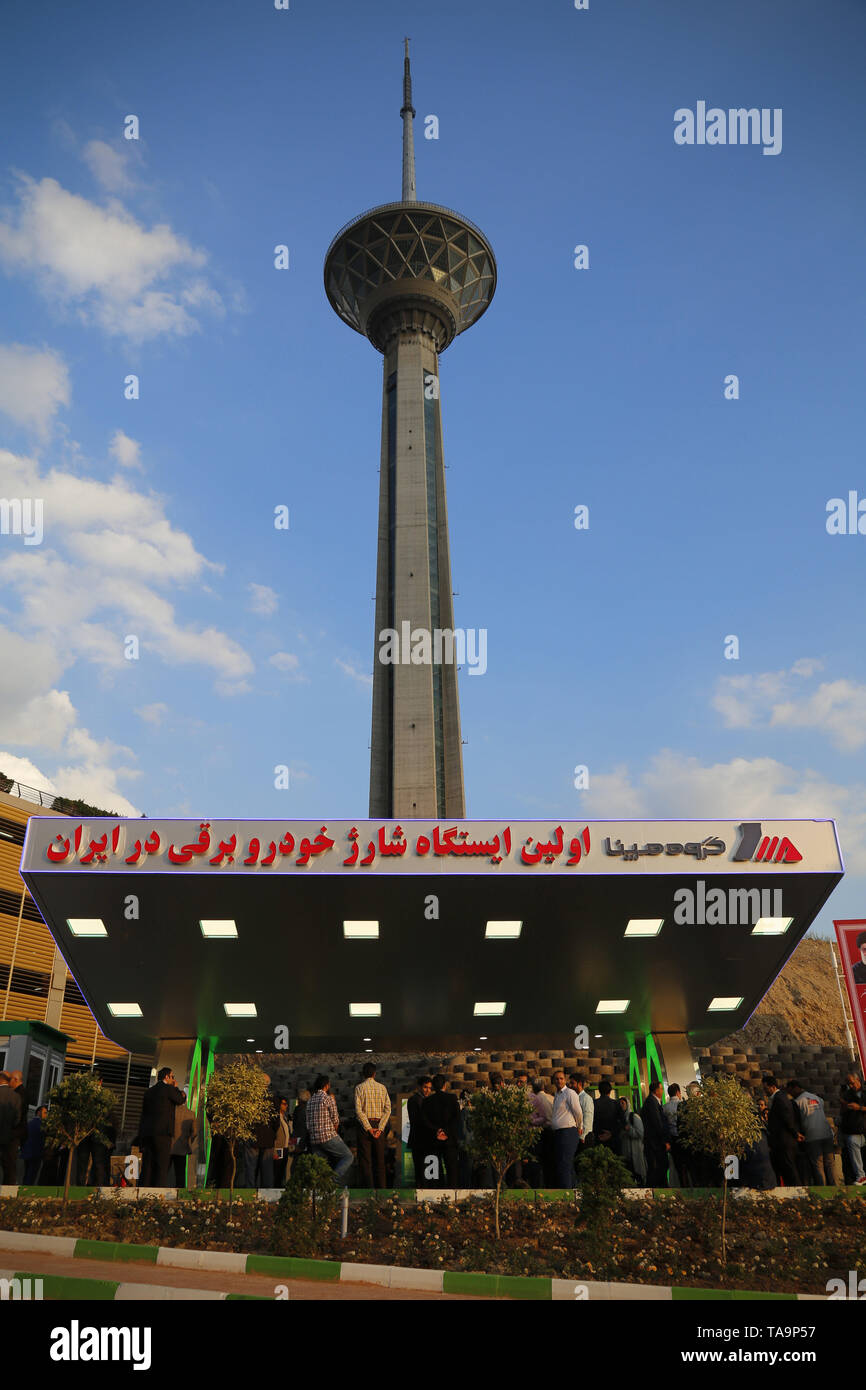 Tehran, Tehran, Iran. 22nd May, 2019. Iranians attend the opening of ...