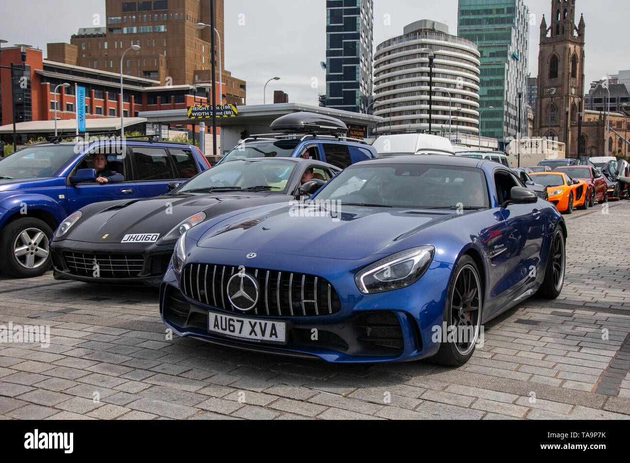Liverpool, Merseyside. 23rd May, 2019 UK Weather: Fine, sunny sailing ...