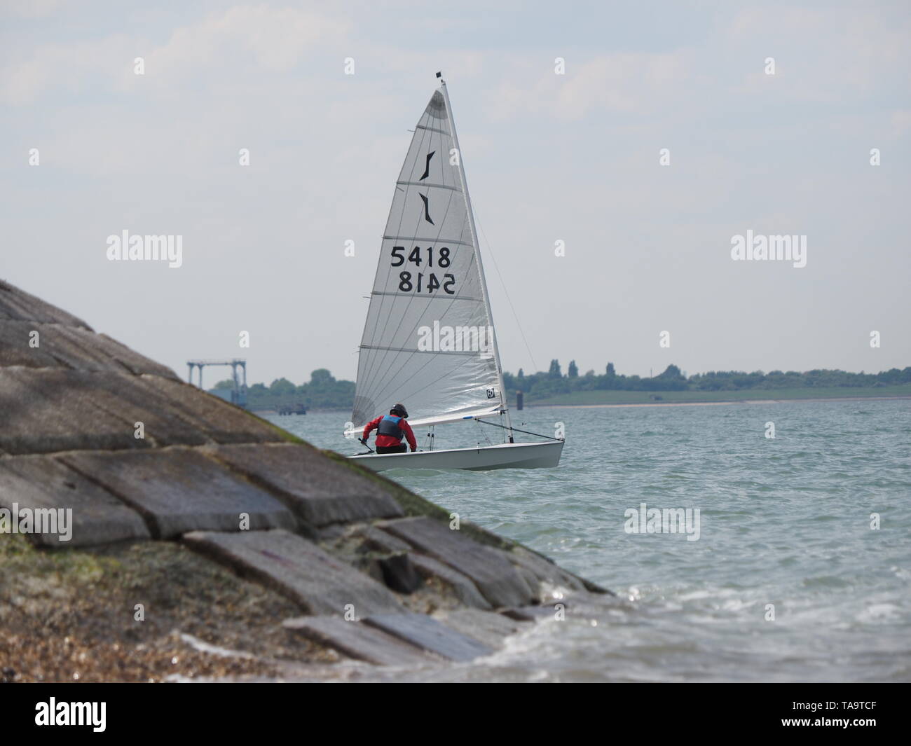Solo class dinghy hi-res stock photography and images - Alamy