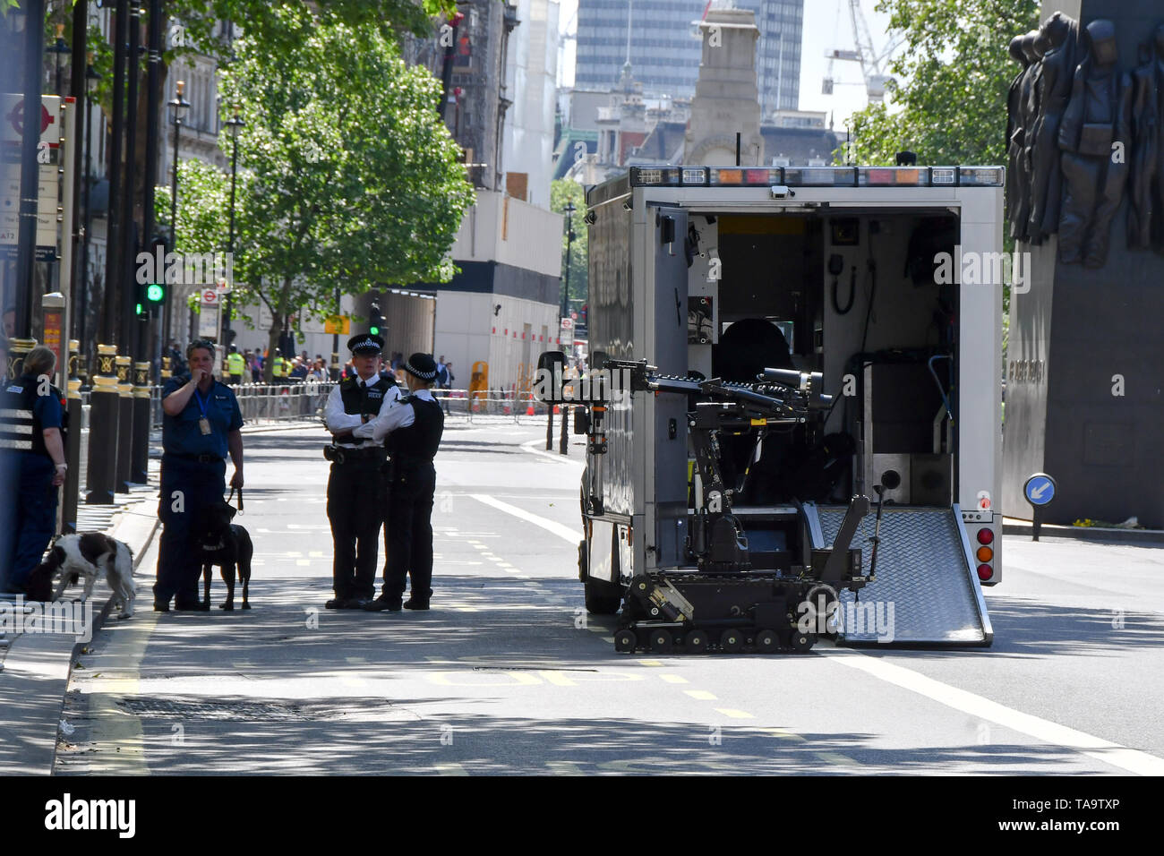 London, UK. 23rd May 2019. Nations of Peacekeepers representative ...
