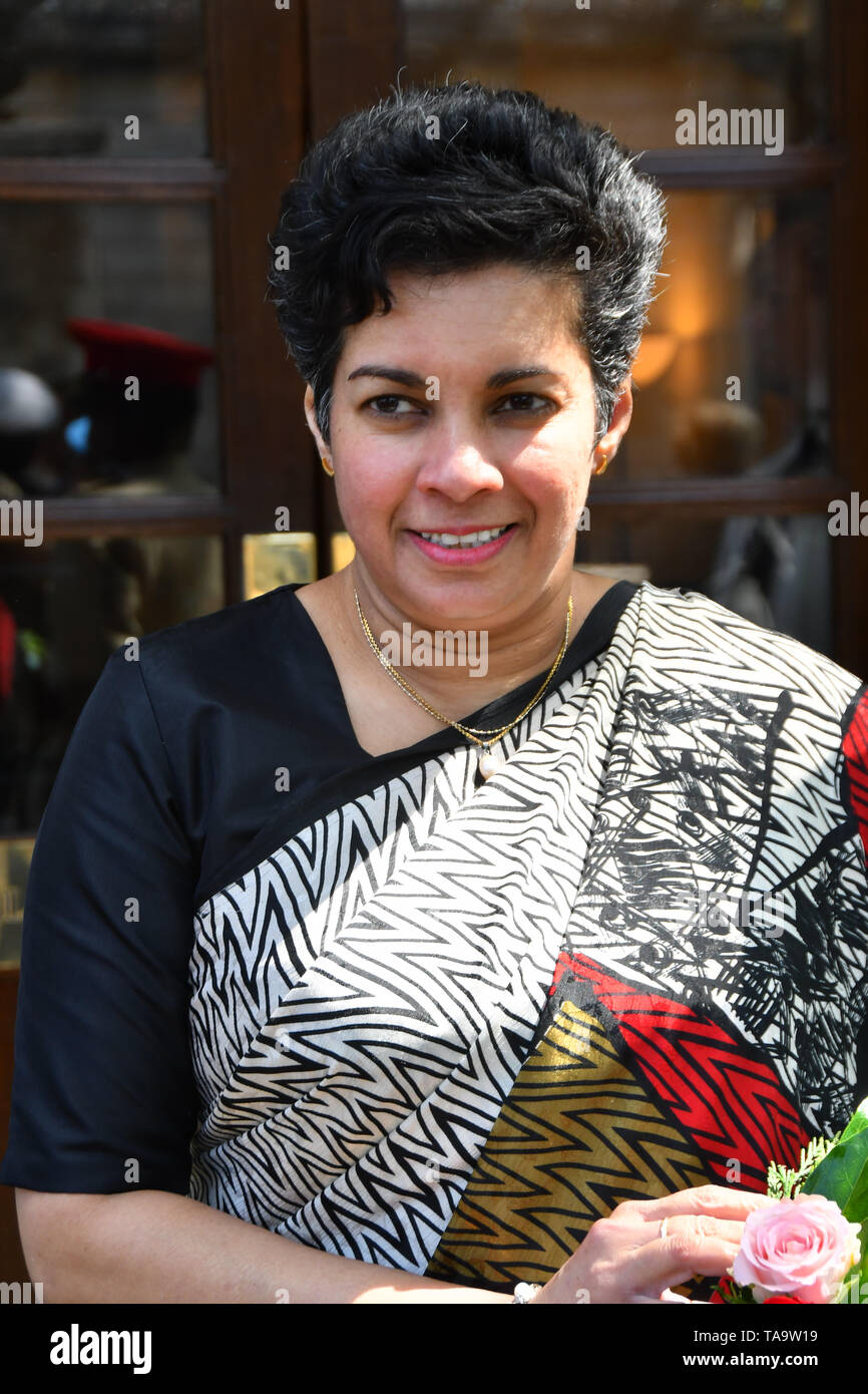 London, UK. 23rd May 2019. Nations of Peacekeepers representative ...