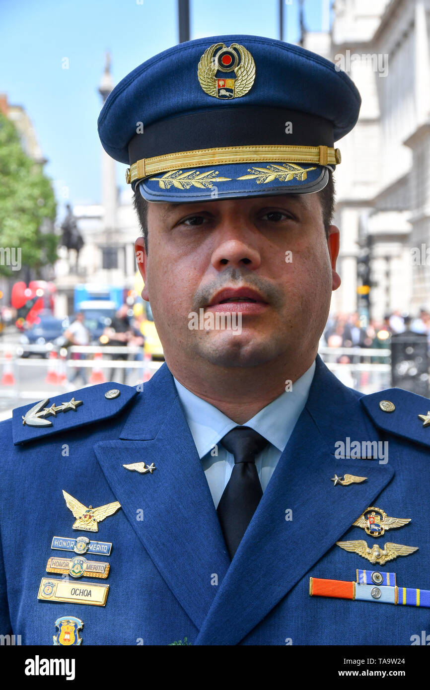 London, UK. 23rd May 2019. Nations of Peacekeepers representative ...