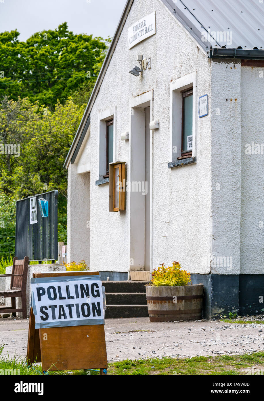 Ardvasar community hall hi-res stock photography and images - Alamy