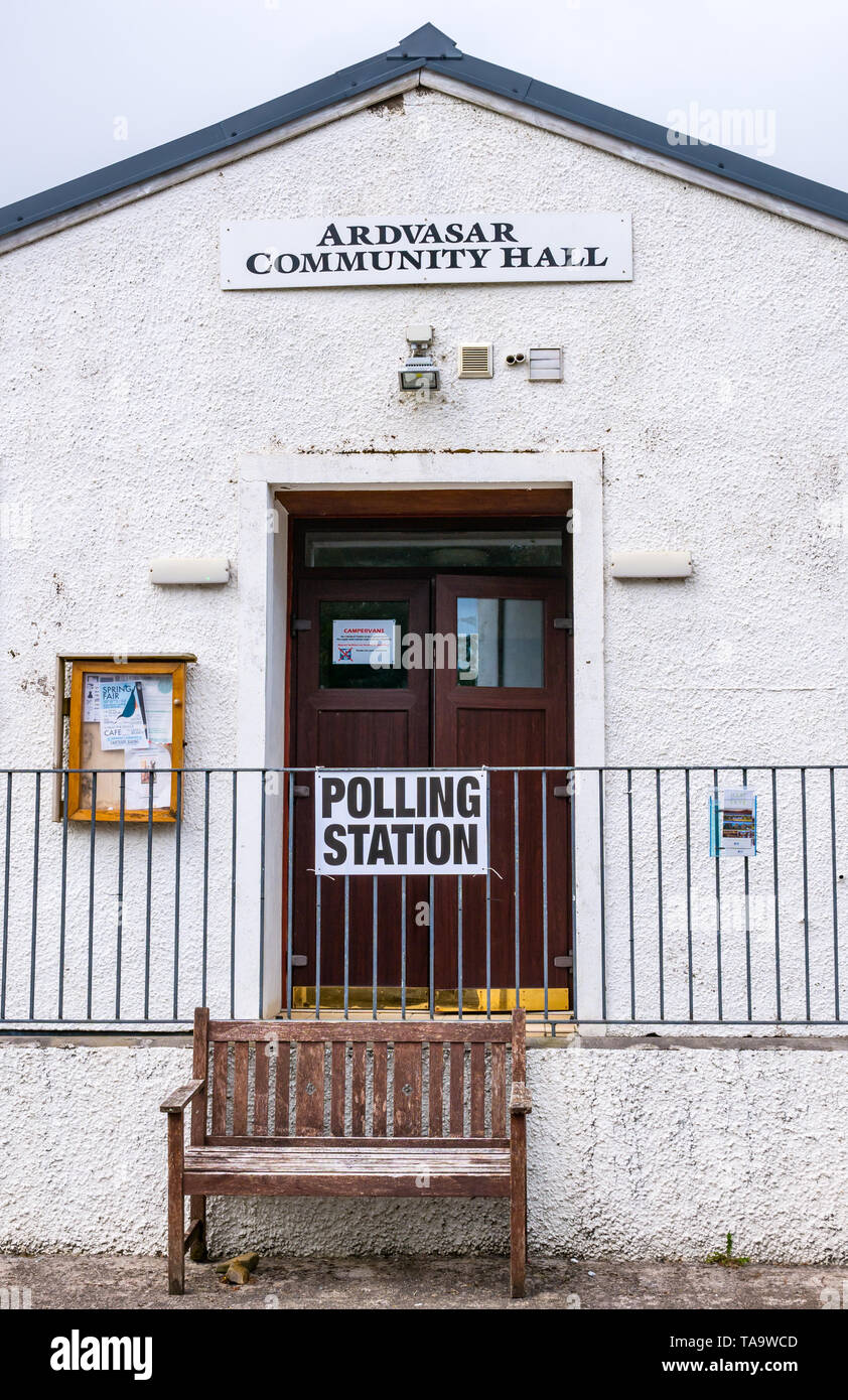 Ardvasar village hall hi-res stock photography and images - Alamy