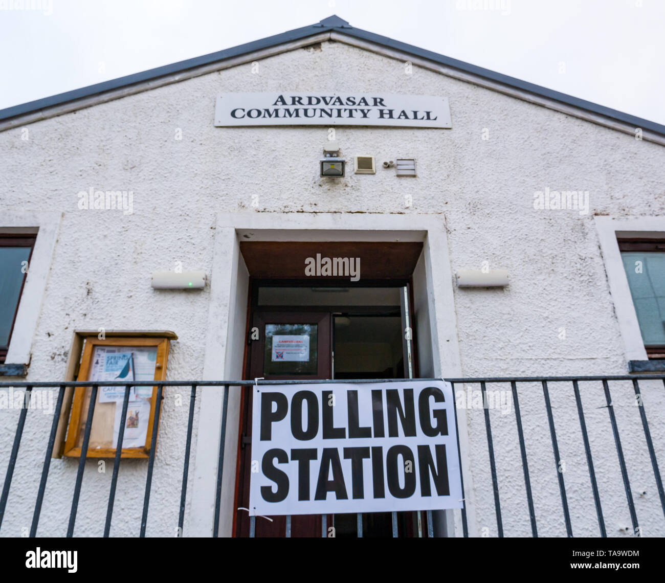 Ardvasar village hall hi-res stock photography and images - Alamy