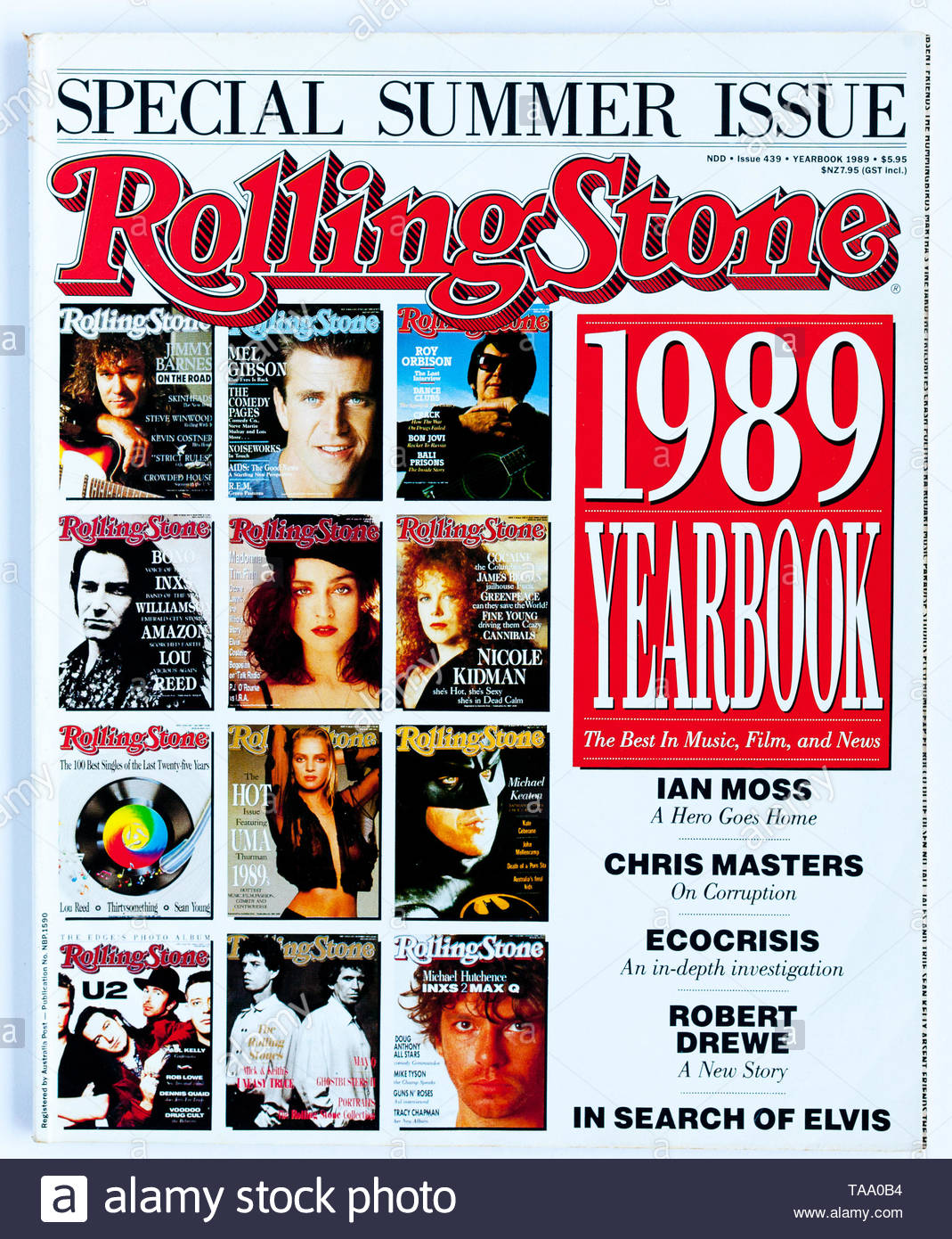 Rolling Stone Magazine Cover Stock Photos & Rolling Stone Magazine ...