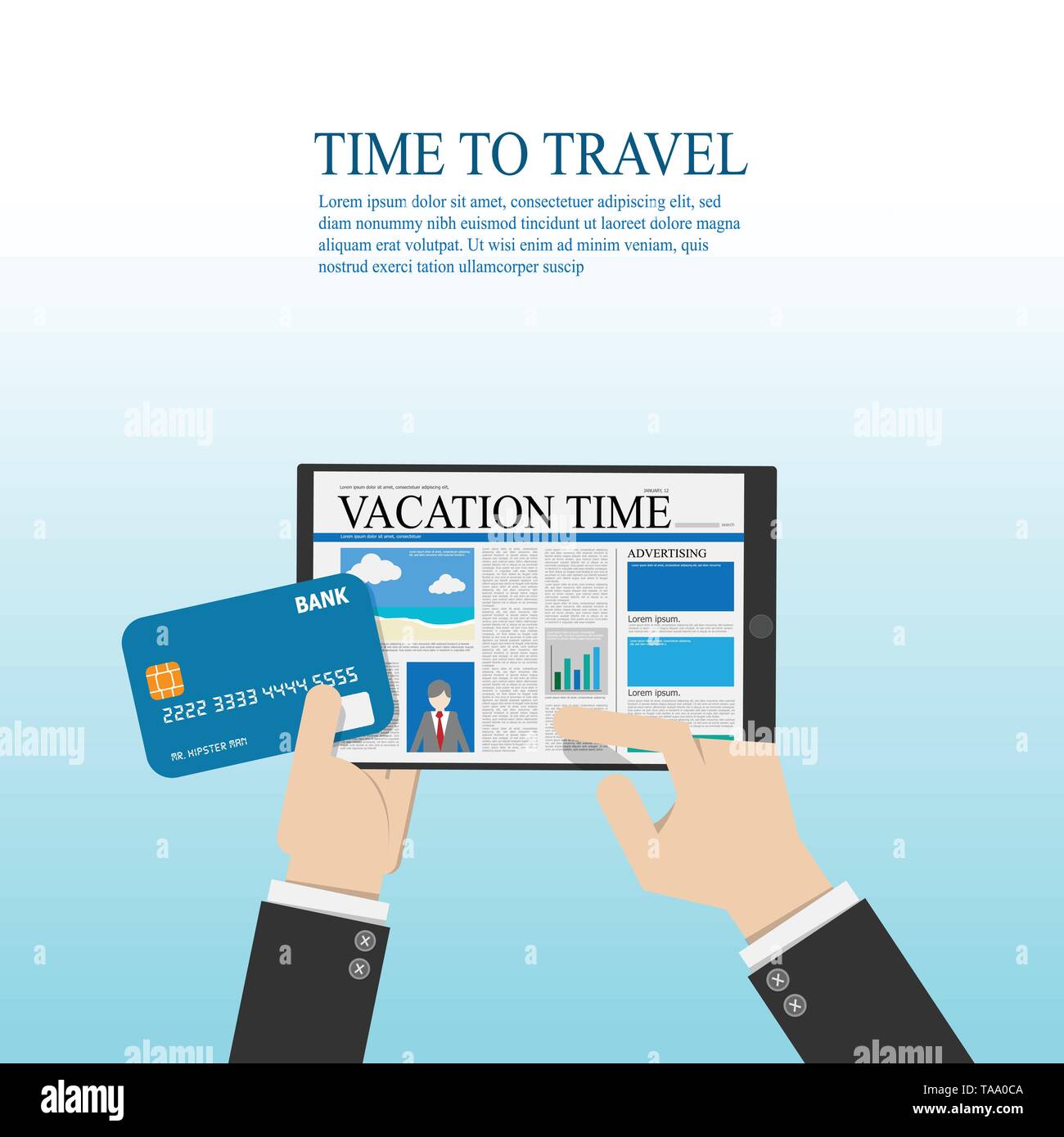 Magazine data card Stock Vector Images - Alamy