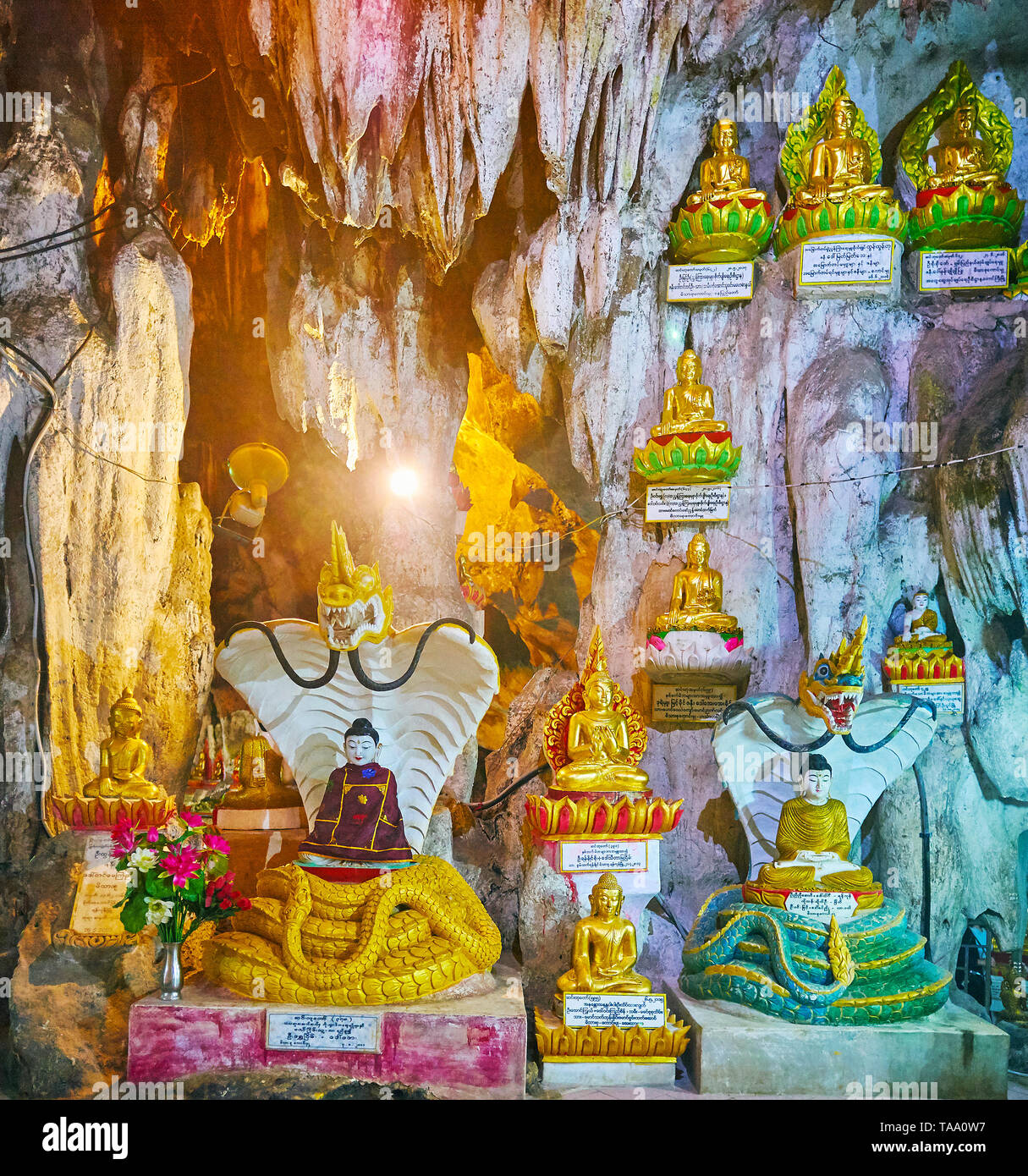 Naga raja buddha hi-res stock photography and images - Alamy