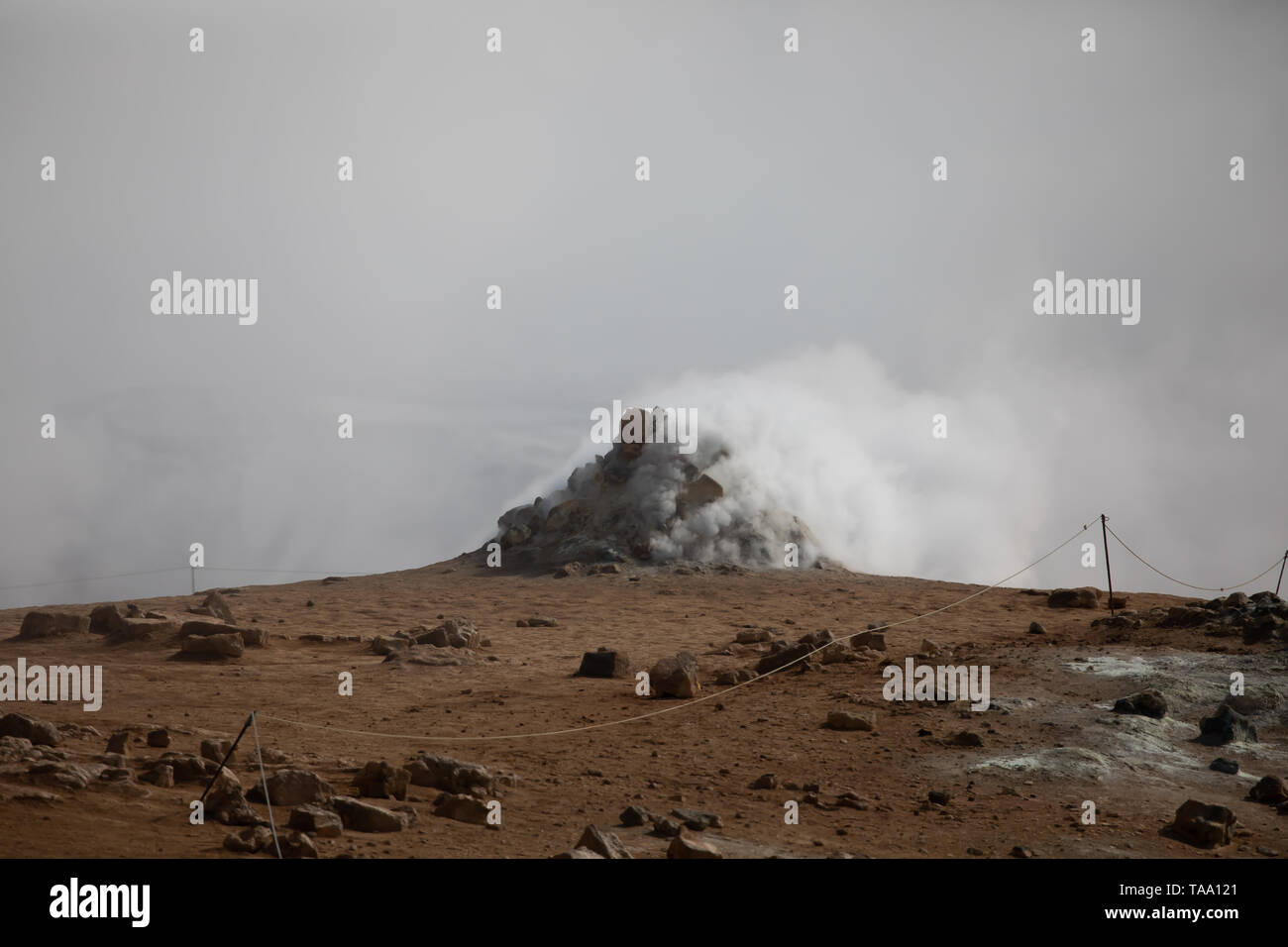 Steam coming out of ground hi-res stock photography and images - Alamy