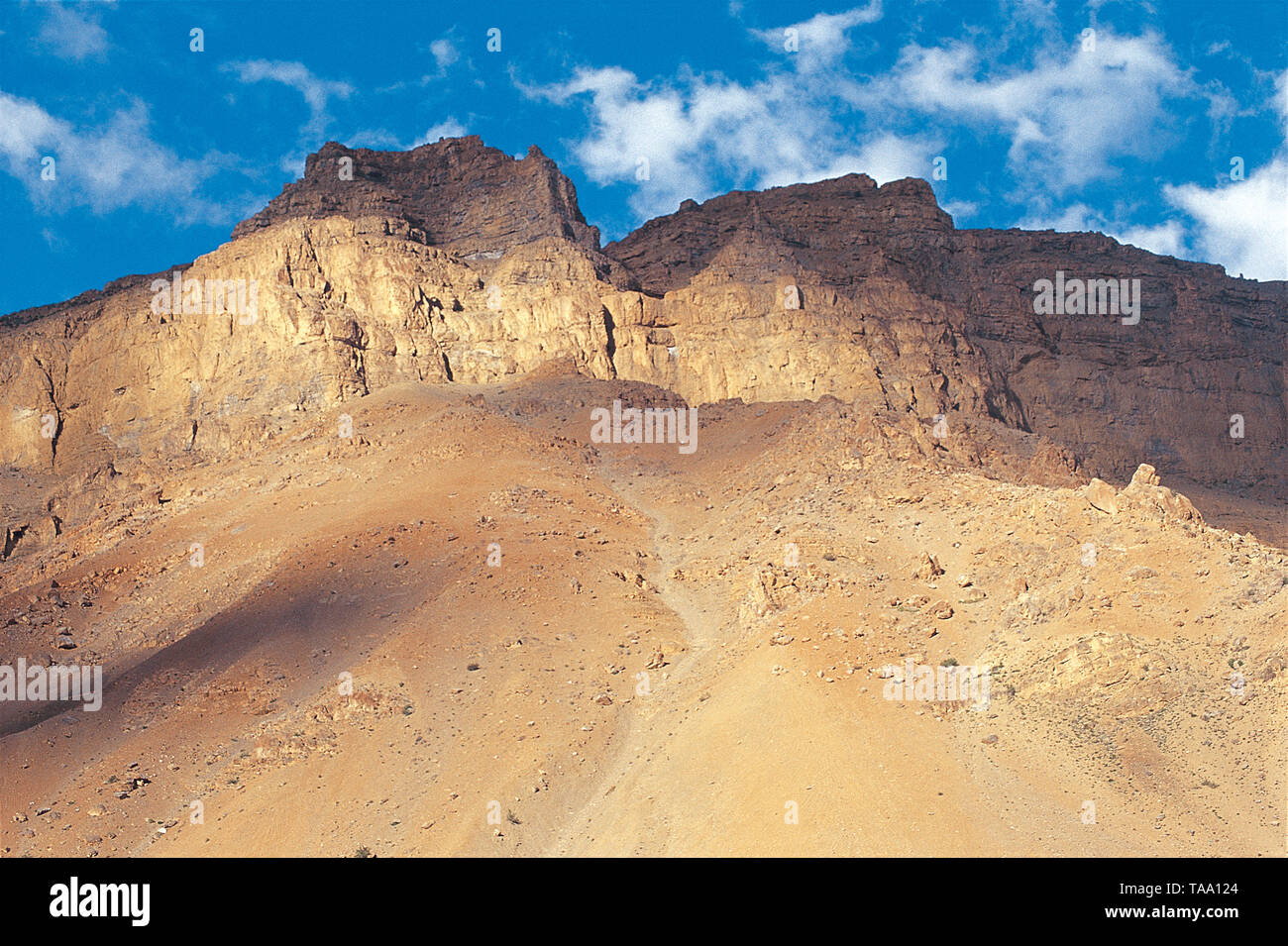 Mountain, Kaza, Spiti Valley, Himachal pradesh, India, Asia Stock Photo ...