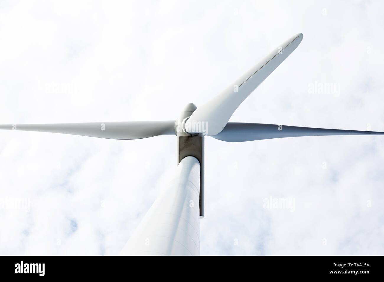 close up of wind turbine wings Stock Photo - Alamy