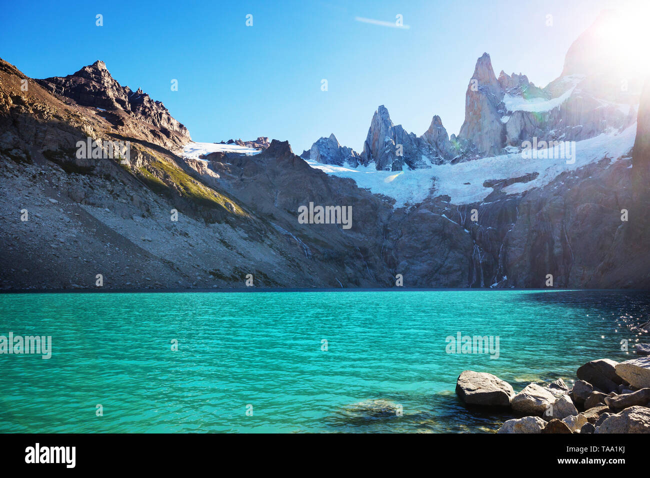 Patagonia landscapes in Southern Argentina Stock Photo - Alamy