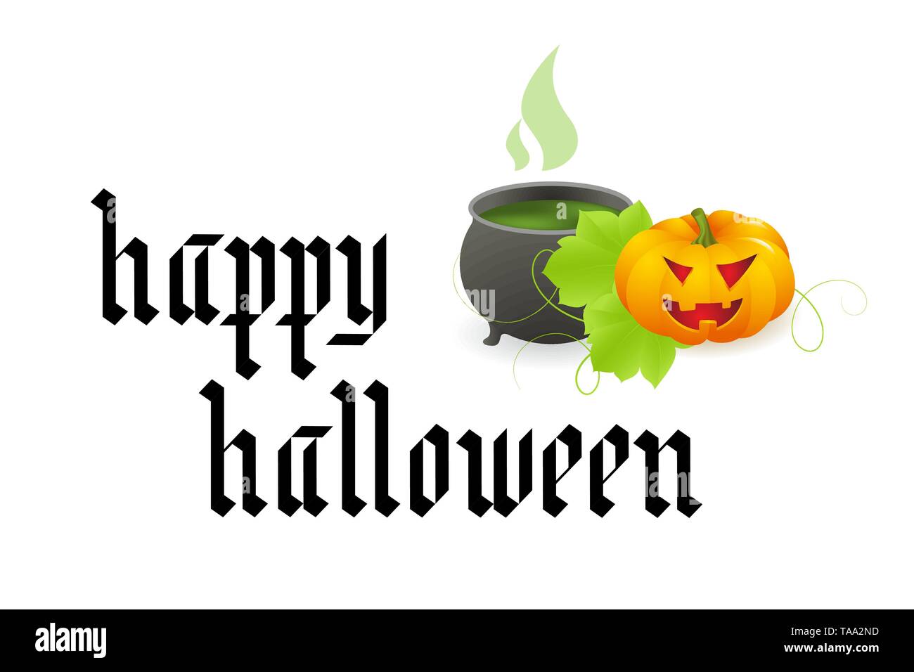 Gothic inscription Cut Out Stock Images & Pictures - Alamy